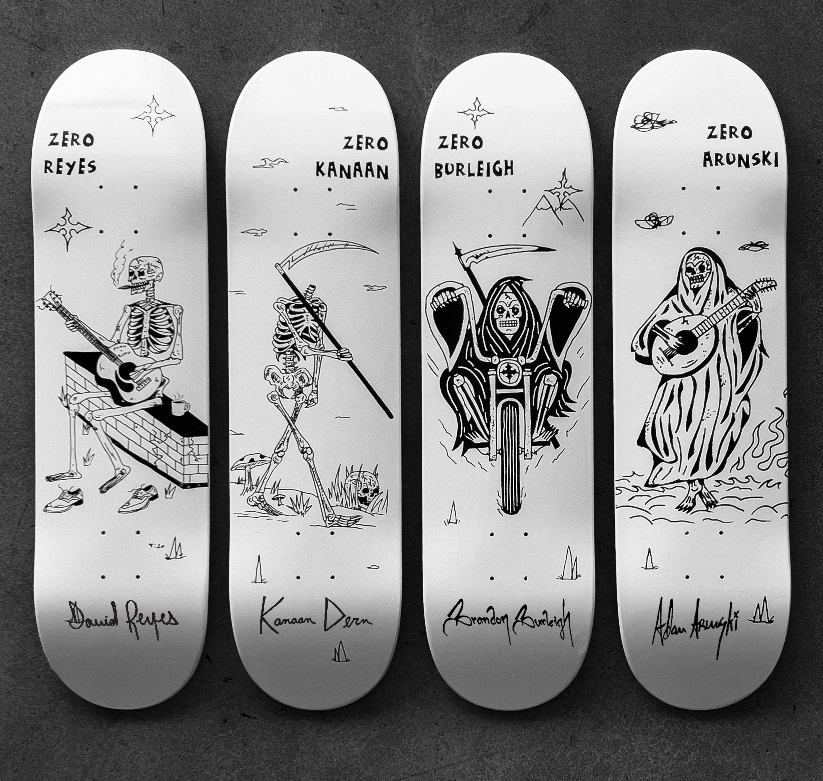 HEAVY SLIME - SIGNED – Zero Skateboards