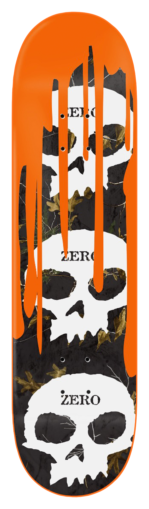 ZERO X REALTREE - 3 SKULL BLOOD - ORANGE DIP – Zero Skateboards