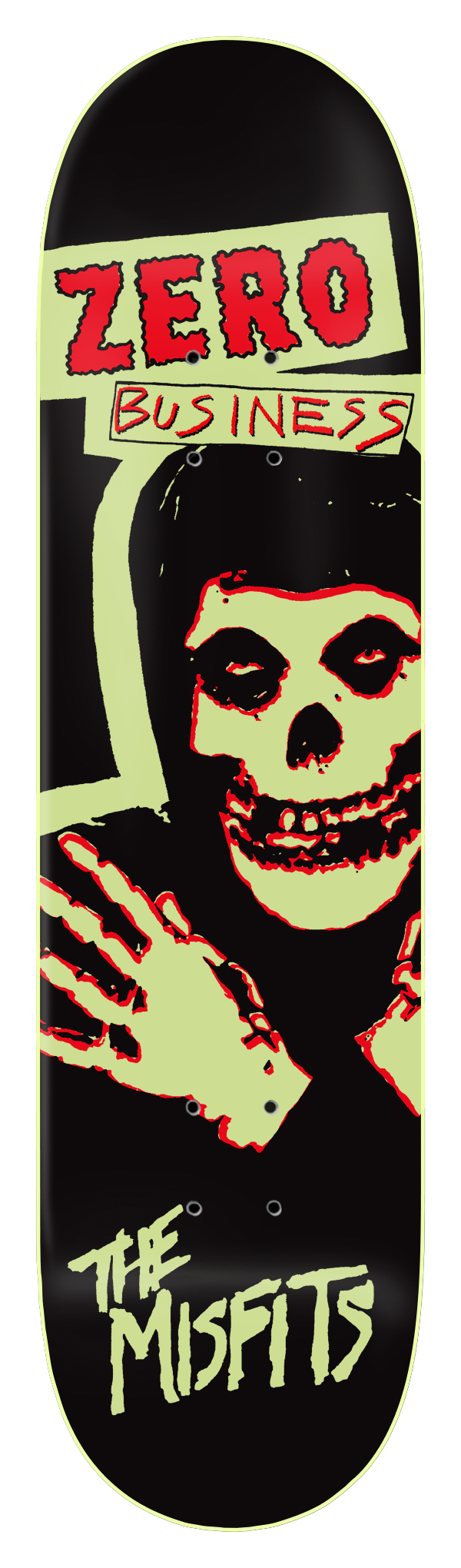 MISFITS - ZERO BUSINESS - GITD DIP – Zero Skateboards