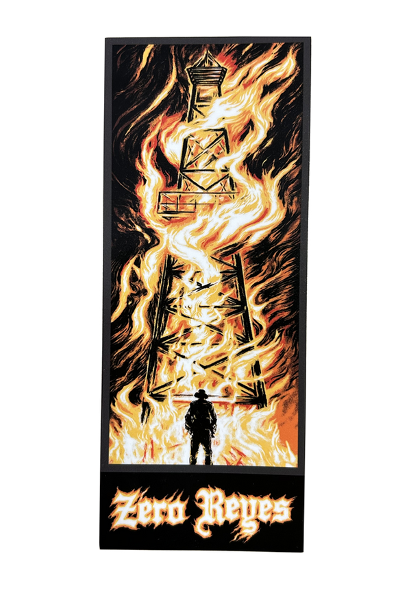 REYES - THERE WILL BE BLOOD - STICKER – Zero Skateboards